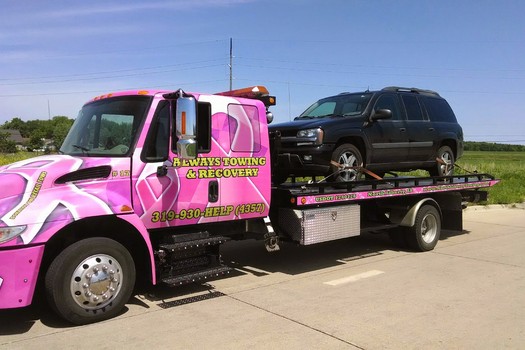 Box Truck Towing in Iowa City Iowa | Always Towing & Recovery